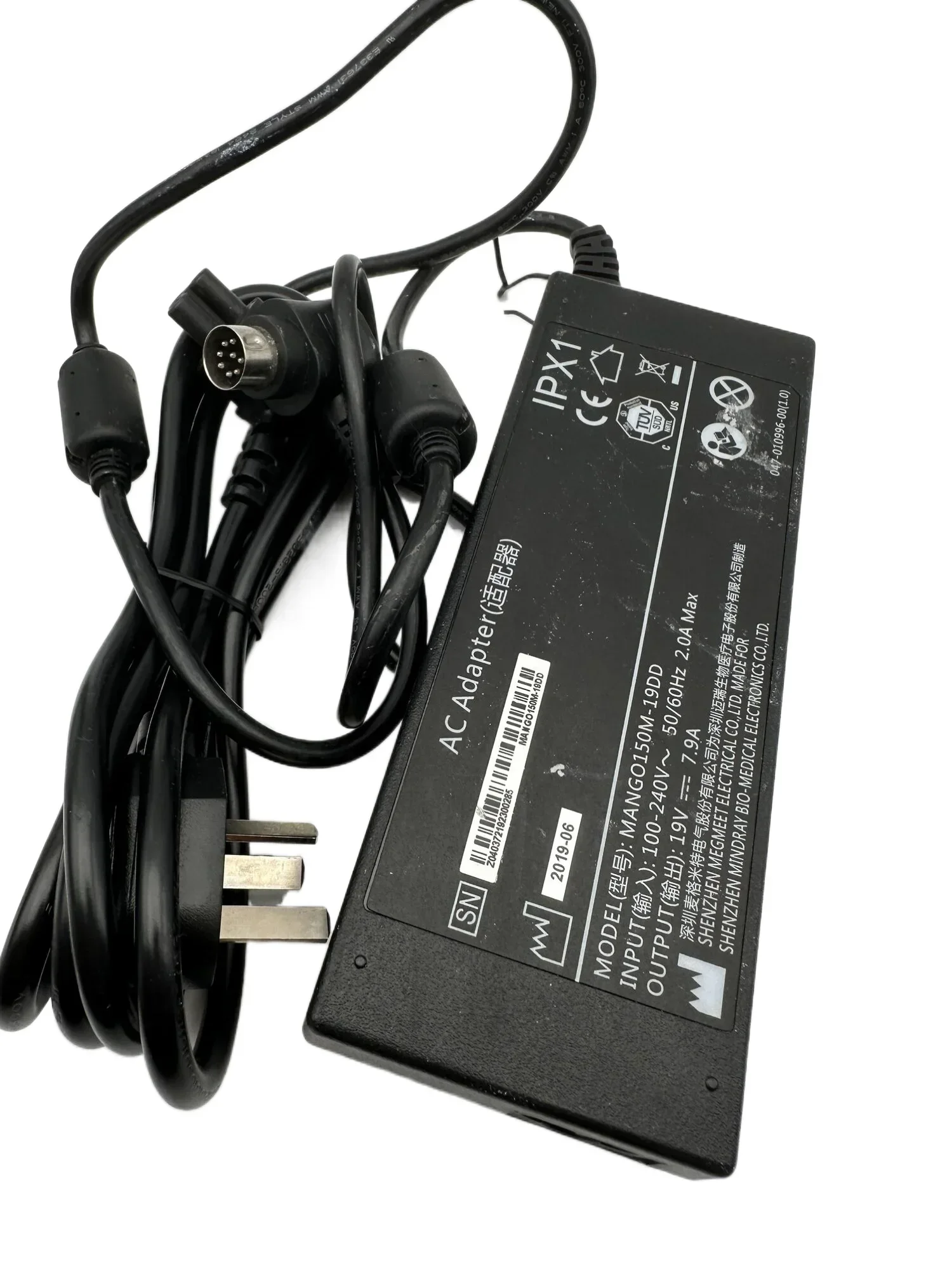 Original-AC-Adapter-Charger-For-mindray-19V-7-9A-150W-8PIN-MANGO150M ...