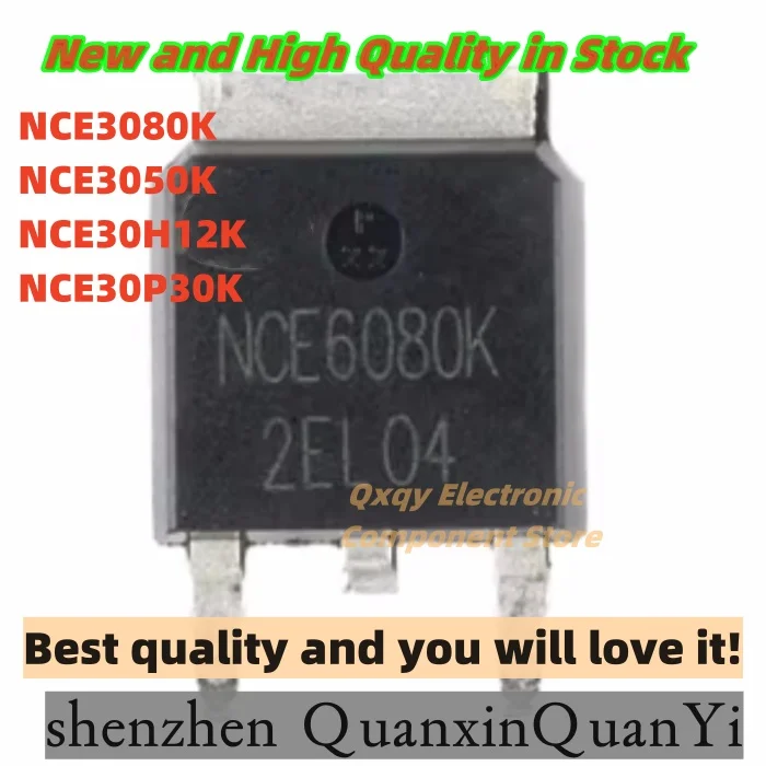 10PCS-NEW-NCE3080K-3080-NCE3050K-3050-NCE30H12K-30H12NCE30P30K-30P30-TO-252-2-30V80A-N-channel ...