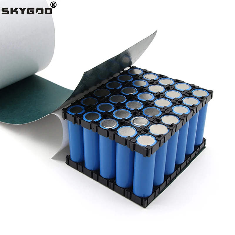 1/3/5M 18650 Battery Insulation Gasket Barley Paper Li ion Pack Cell ...