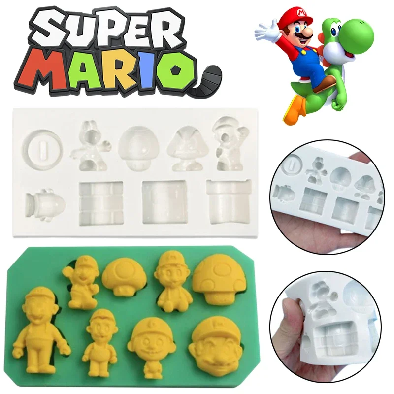 Moules-en-silicone-Super-Mario-Cartoon-moule-g-teau-au-chocolat-outil-r ...