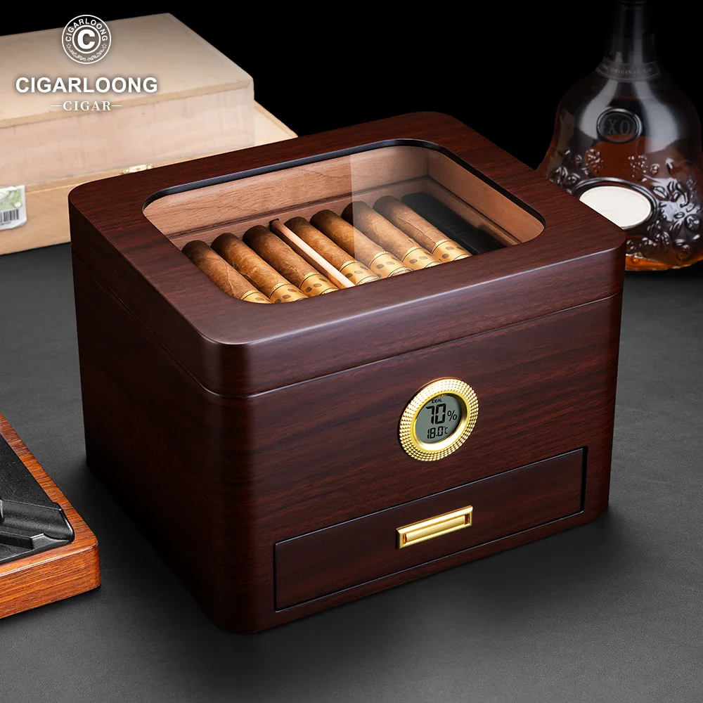 Cigar-Humidor-Cedar-Wood-Perspective-Skylight-with-Humidifier ...
