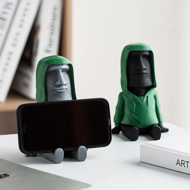 Cool-Phone-Holder-Resin-Mobile-Phone-Desktop-Stand-Lazy-Live-Portable ...