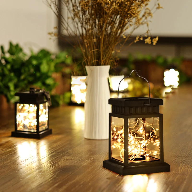 Solar-Lamp-Lantern-LED-Lights-Waterproof-Exterior-Courtyard-Home-Decor ...