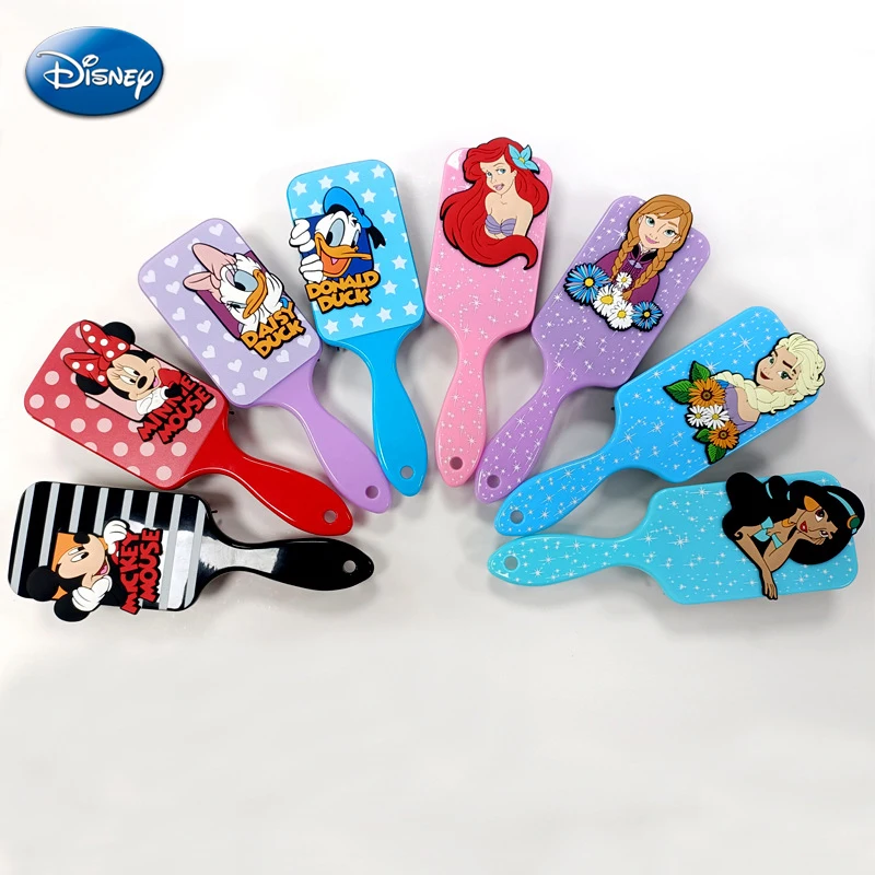 Disney-Frozen-Elsa-Anna-Combs-Mickey-Minnie-Cartoon-3D-Air-Cushion ...