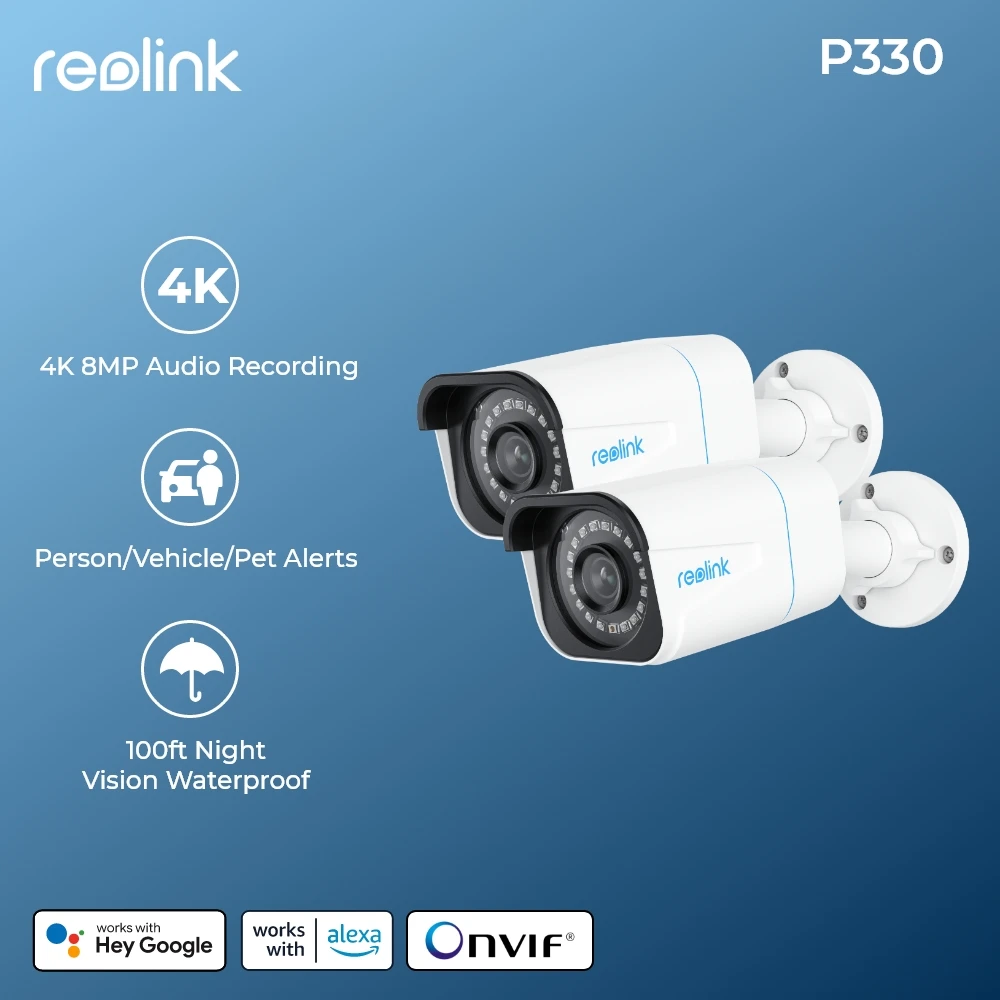 Reolink-4K-IP-Camera-8MP-PoE-Outdoor-Human-Car-Detection-IR-Night ...