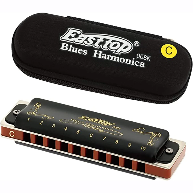 008K-Diatonic-Harmonica-10-Holes-20-Tones-Blues-Harp-Mouth-Organ ...
