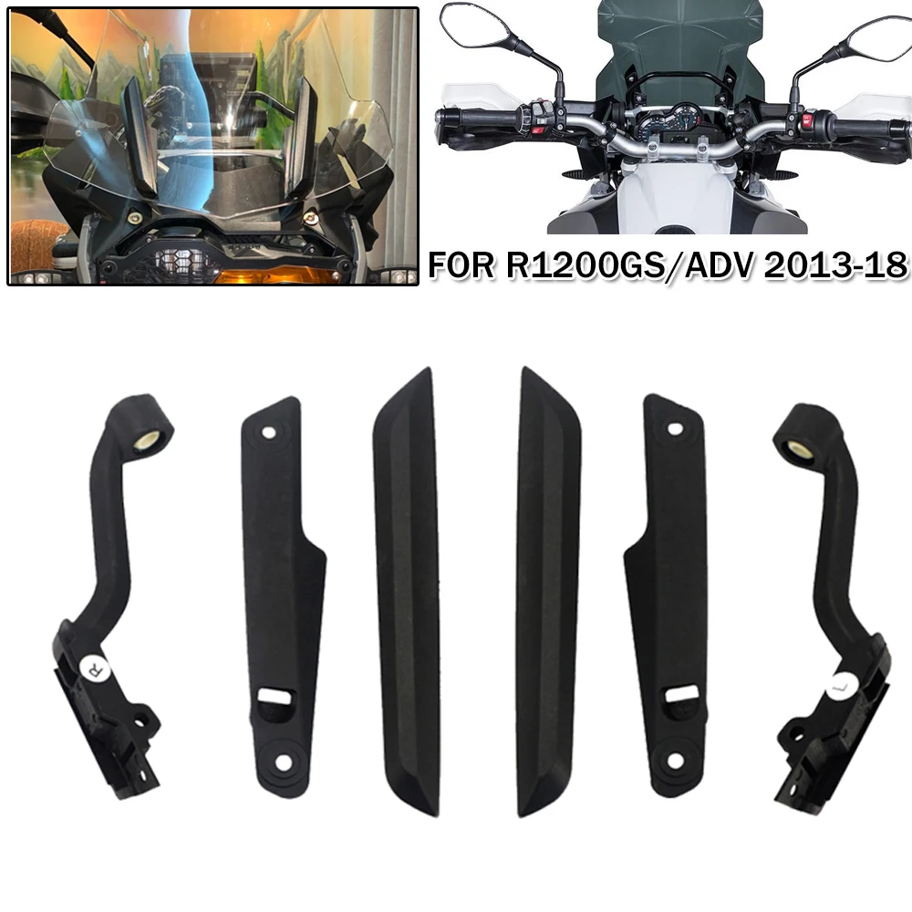 R1200GS-Windshield-Bracket-Trim-Strip-Reinforcement-Windscreen-Support-Adjustable-Lifting-Holder ...