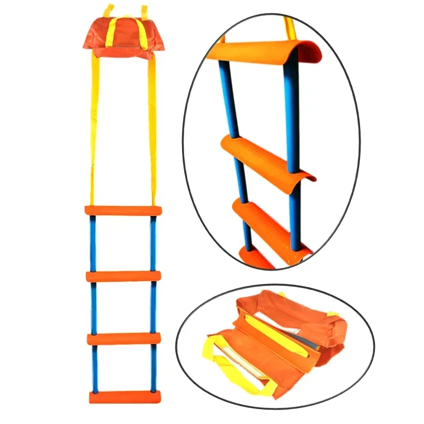 5-Step-Inflatable-Boat-Ladder-Marine-Emergency-Safety-Rescue-Ladder-Bag ...