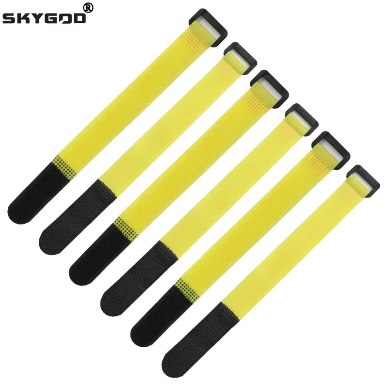 Cable-Tie-Fishing-Rod-Non-slip-Firm-Reverse-Buckle-Yellow-Fishing ...