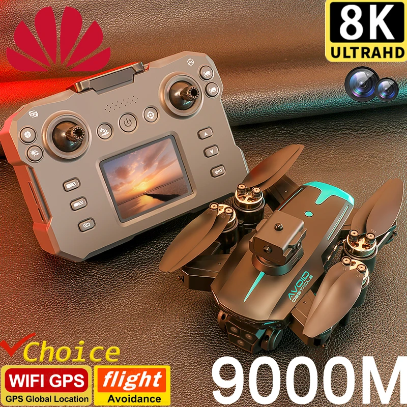 KY605s-LCD-Screen-Control-Drone-Professional-HD-ESC-Dual-Camera ...