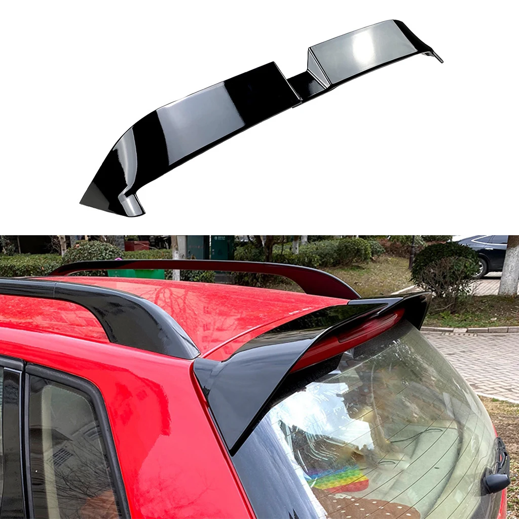 Rear Trunk Roof Spoiler Window Wings Spoiler For Volkswagen Vw Polo 9n ...