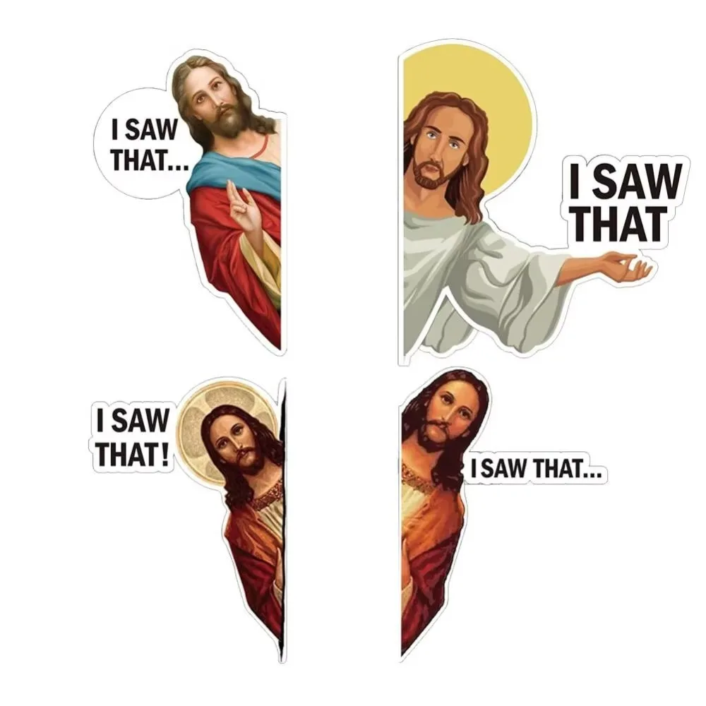 Jesus Is Watching Meme Stickers: Real-Life Use, Placement Tips & Why ...