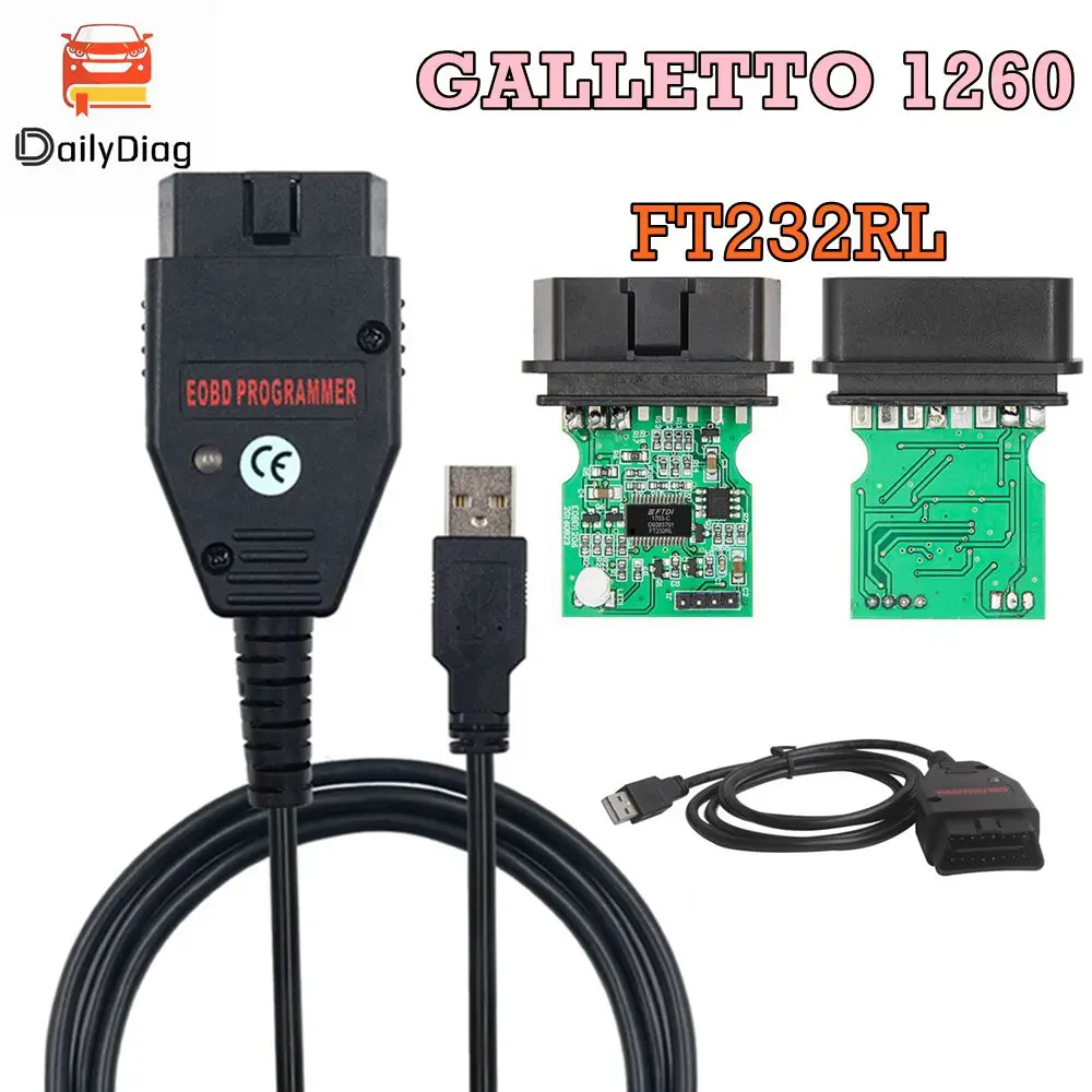 Professional-Galletto-1260-EOBD-ECU-Programmer-Read-Write-Car-ECU ...