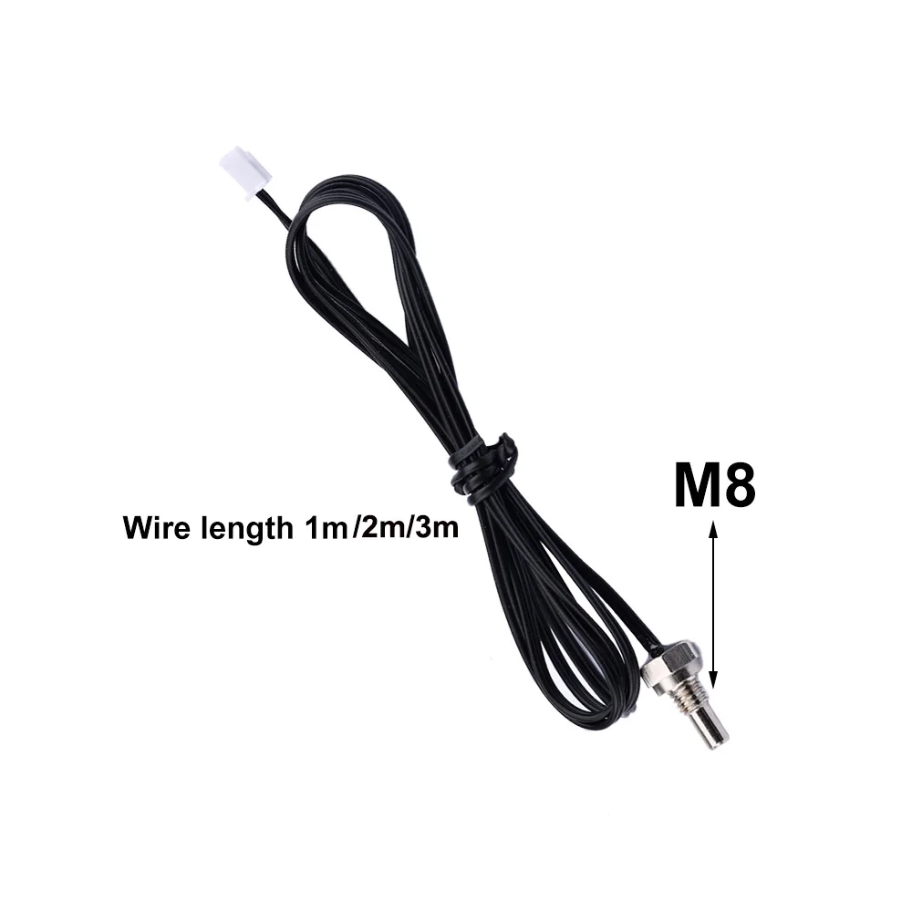 NTC-10K-Thermistor-Temperature-Sensor-Probe-M8-Thread-Probe-Cable-1m-2m ...