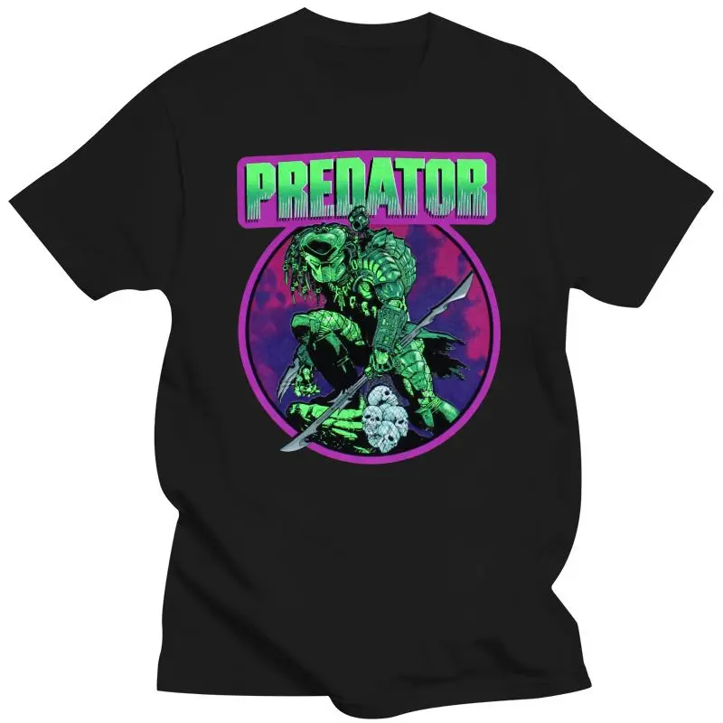 Predator T-shirts | Purple Shirt Men | Neon Green Tops | Purple T-shirt ...