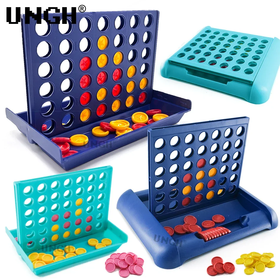 UNGH-Foldable-Connect-4-in-A-Line-Board-Game-for-Children-Classic-Party ...