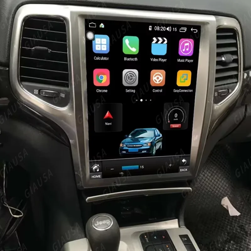 For JEEP Grand Cherokee 2008 2009 - 2013 Touch Screen Android 13 ...