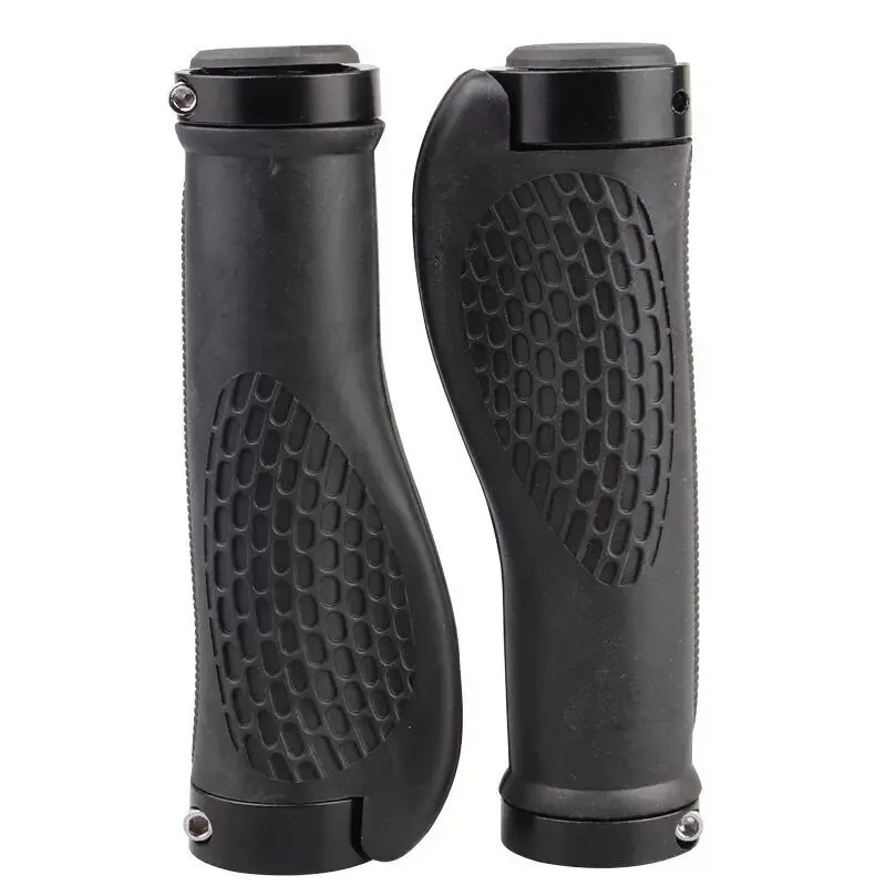 Ergonomic-MTB-Road-Cycling-Skid-Proof-Grips-Anti-Skid-Rubber-Bicycle ...