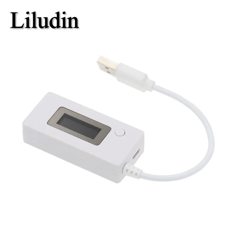LCD-USB-Detector-Voltmeter-Ammeter-Mobile-Power-Charger-Capacity-Tester ...