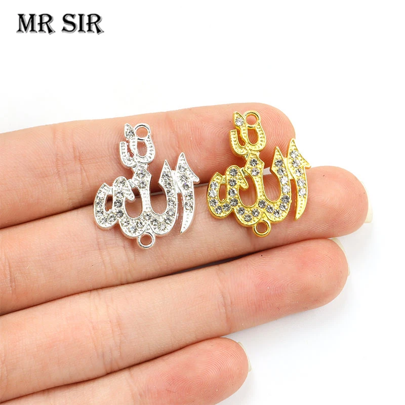 10pcs-Muslim-Islamic-God-Allah-Charm-Connector-Inlaid-Crystal ...