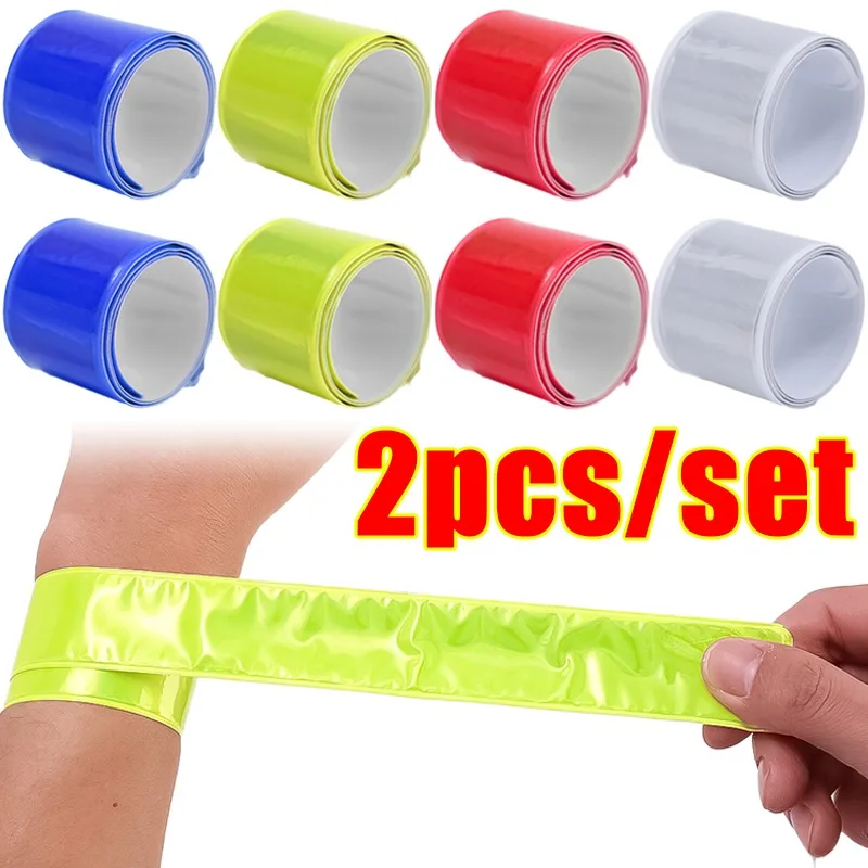 40x3cm Running Fishing Cycling Reflective Strips Bike Safety Night ...