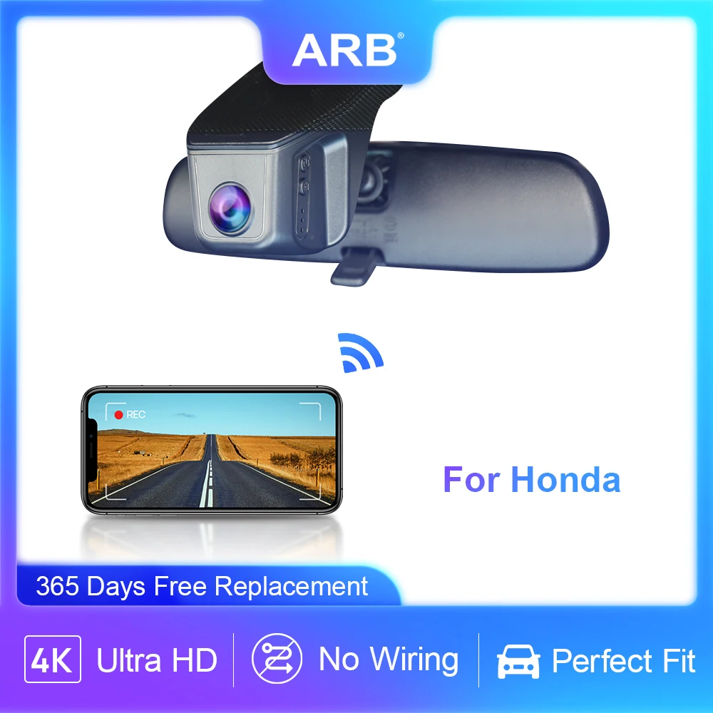 Universal-Dash-Cam-for-Honda-Vehicle-Models-2011-2024-ARB-4K-Car-DVR ...