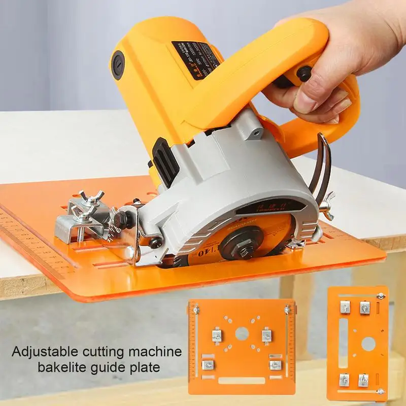 Cutting-Machine-Bakelite-Saw-Base-Adjustable-Bottom-Plate-for-Cutting ...