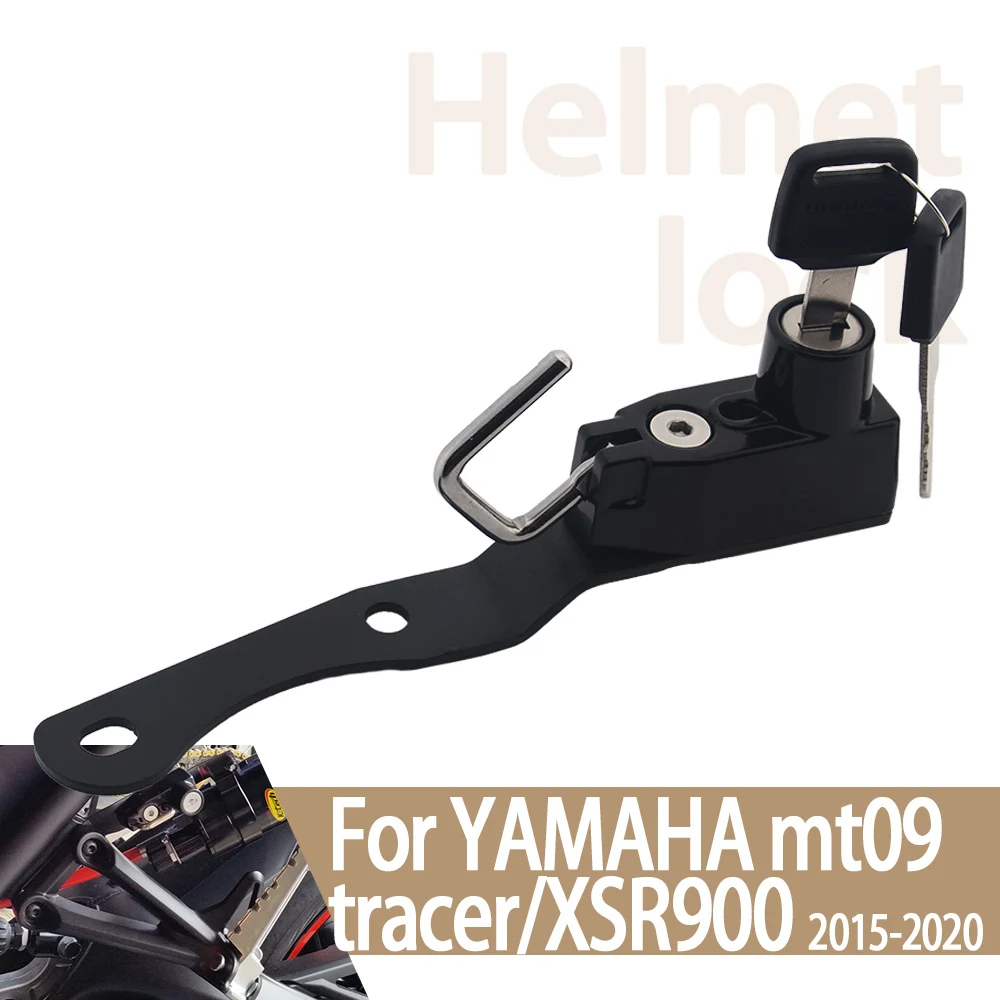 For-Yamaha-MT-09-MT-09-Tracer-XSR900-Helmet-Lock-Kit-Motorcycle-Helmets ...