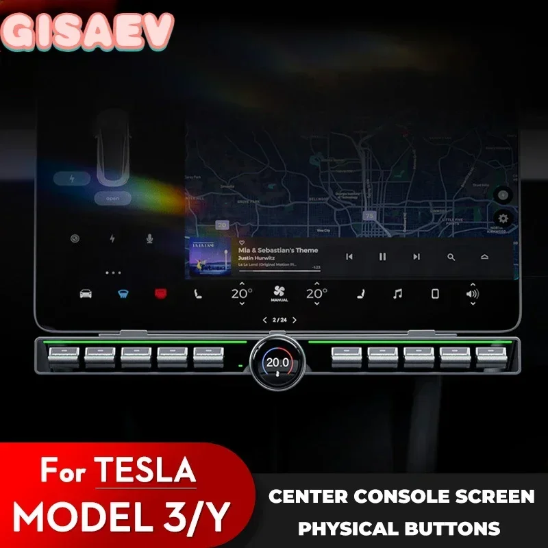 Bot-o-multifuncional-de-controle-f-sico-Futhope-para-Tesla-display-LCD ...