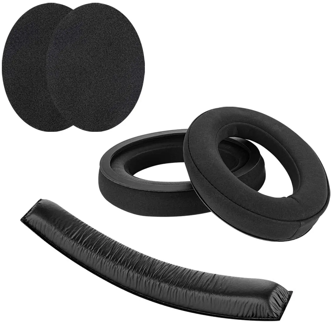 Ear-Pads-Protein-Leather-Headband-Pad-Compatible-with-Sennheiser-HD380 ...