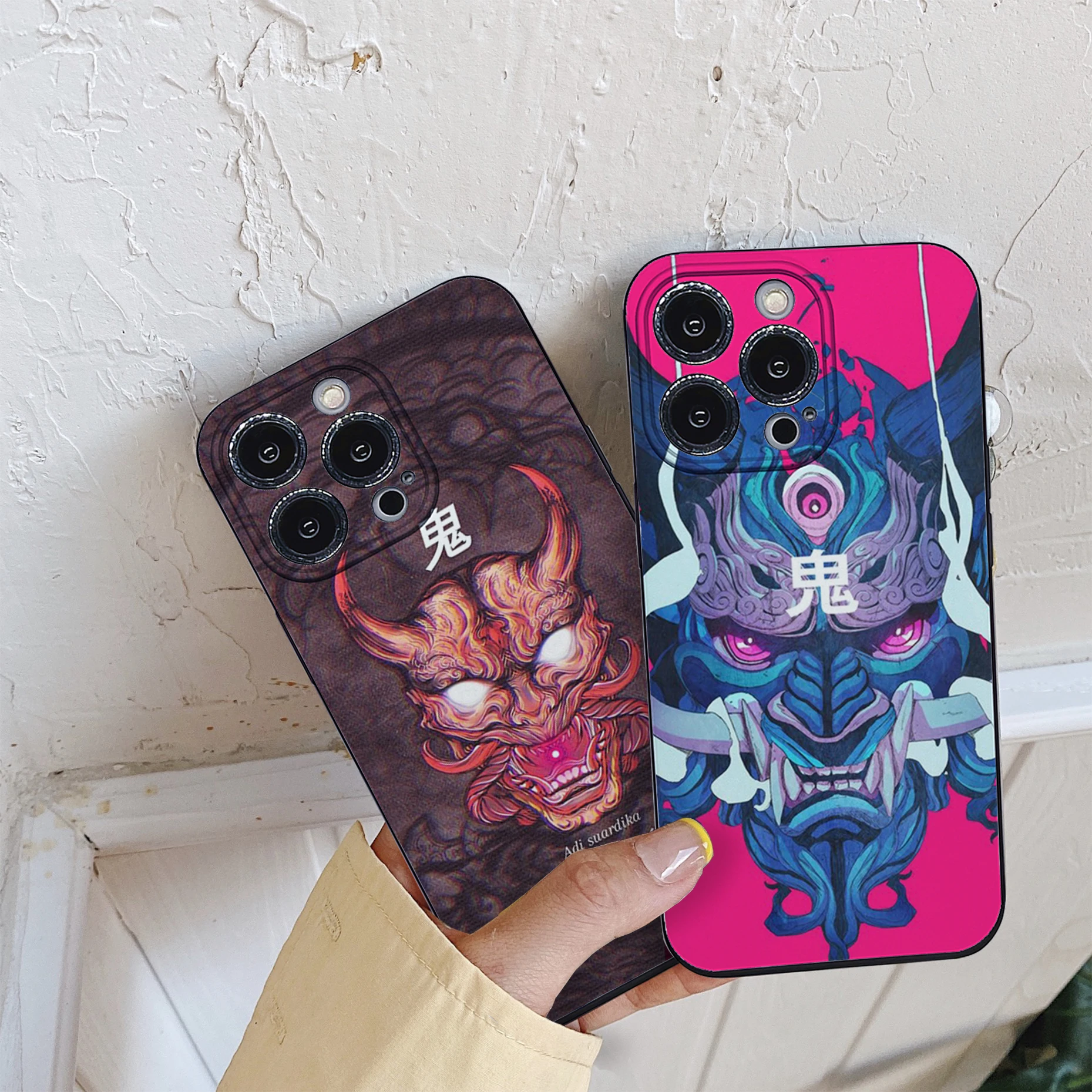 Samurai Oni Mask Phone Case For Samsung A30 A21 A20 S A41 A40 A32 A31 ...