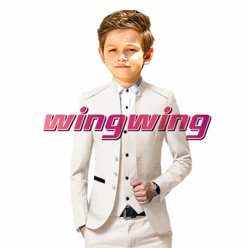 Ivory-trajes-formales-para-ni-os-chaquetas-de-boda-de-tres-piezas ...