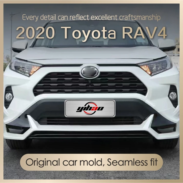 Bodykit Standard Front Bumper Fit For 2020 Toyota Rav4 Upgrade TRD ...