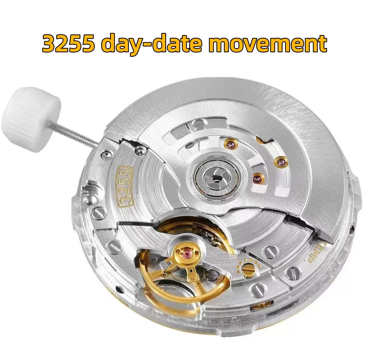 Watch parts Shanghai factory 3255 movement day and date automatic ...