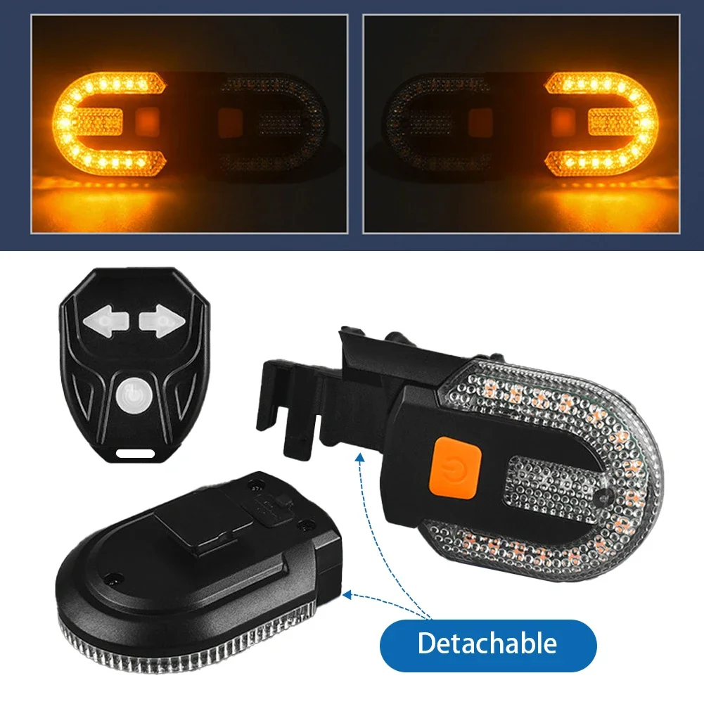 Wireless-Remote-Control-Usb-Rechargeable-Bicycle-Tail-Light-Three-way ...