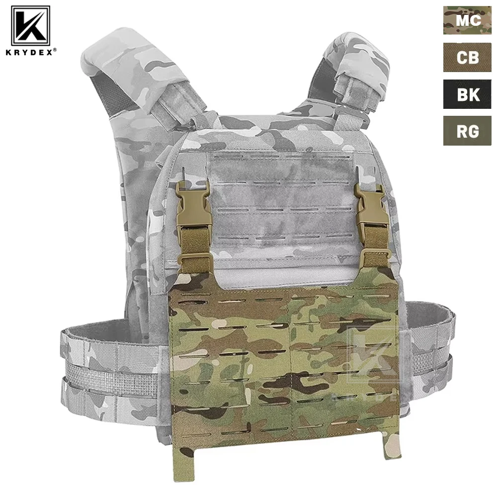 KRYDEX Tactical Laser Cut MOLLE Panel Front Flap Placard For JPC2.0 FCS ...