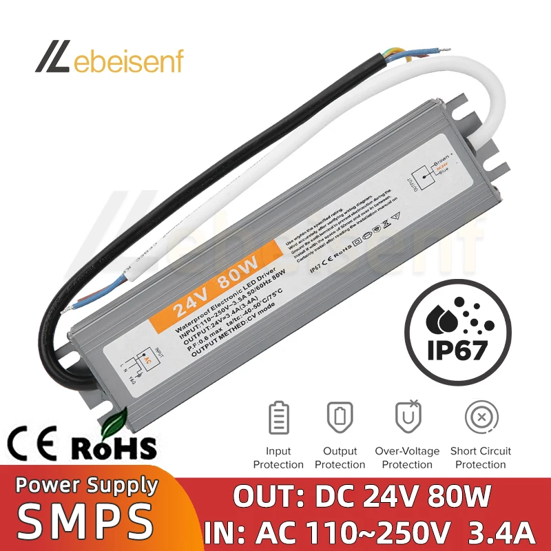 Constant-Voltage-Switch-Power-Supply-Waterproof-Electronic-LED-Driver ...