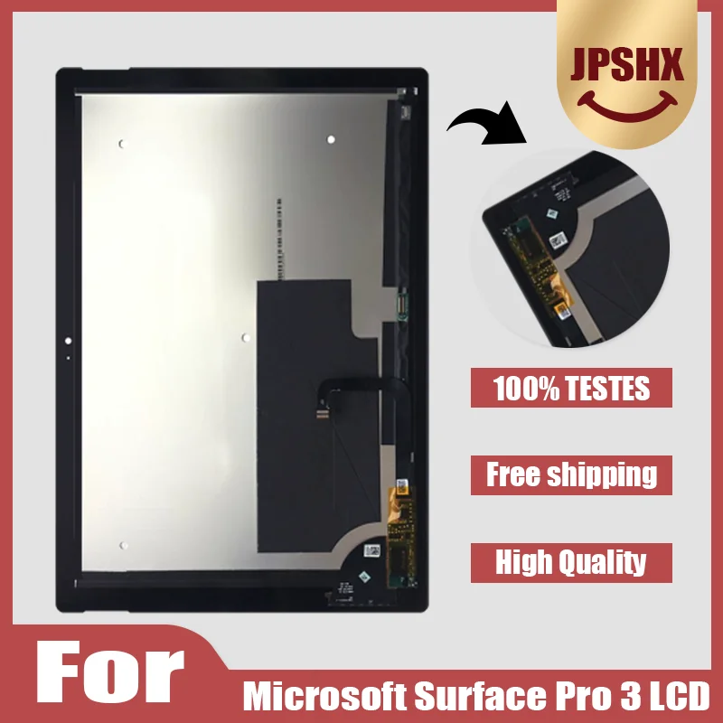 Lcd Para Microsoft Surface Pro 3 Pro3 1631 Tom12h20 V1.1 Ltl120ql01 003 ...