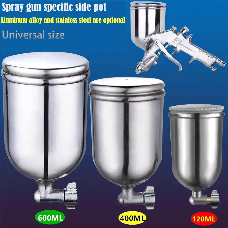 spray gun Side pot 400ml aluminum alloy Large teapot 600ml Stainless ...