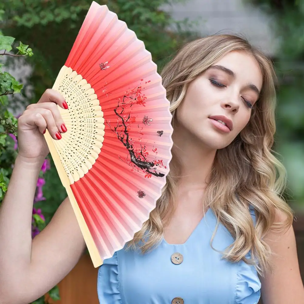 Folding-Fan-Elegant-Chinese-Vintage-Style-Handheld-Fans-for-Parties ...