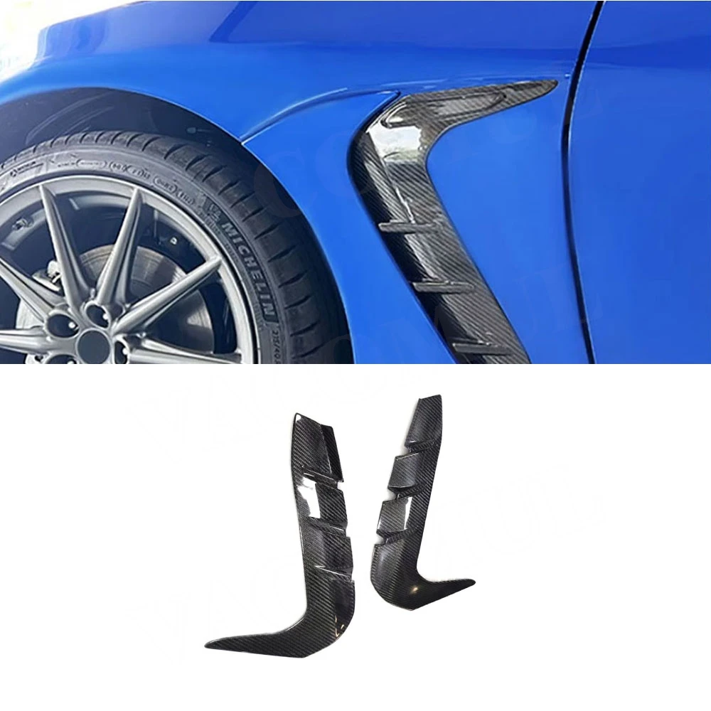 VACOMUL-Carbon-Fiber-Car-Front-Side-Fender-Fin-Splitter-Trims-For ...