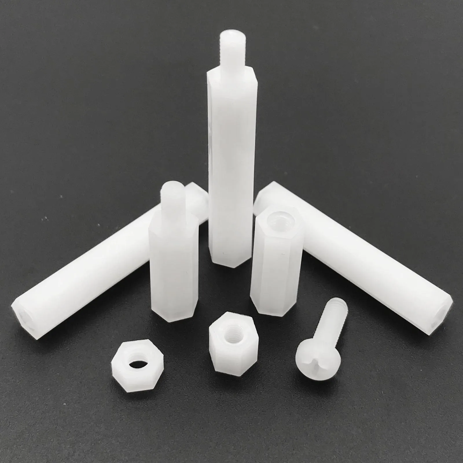 50pcs-White-Plastic-Nylon-M3x5-6-8-10-12-15-18-20-25-30-6mm-Hex.jpg