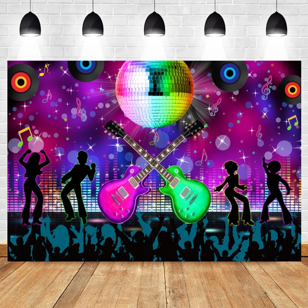 80s Disco Background