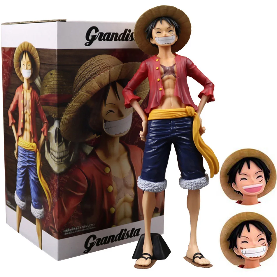 Figuras-de-acci-n-de-One-Piece-Kits-de-juguetes-de-modelo-de-Luffy ...
