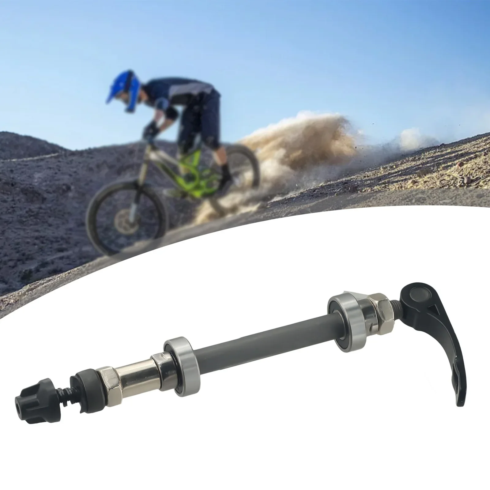 1Set-MTB-Bike-Bicycle-Wheel-Hub-Front-And-Rear-Quick-Release-Axle-With ...