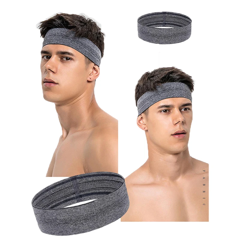 Outdoor Exercise Sweat Absorption Fitness Headband Man Woman Headband ...