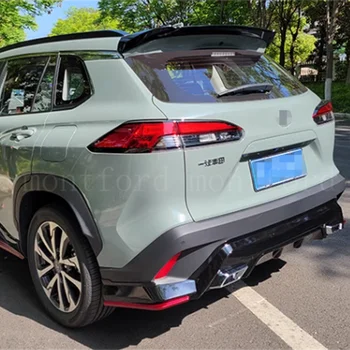 For Toyota Corolla Cross Car Body Styling Rear Tail Spoiler High ...