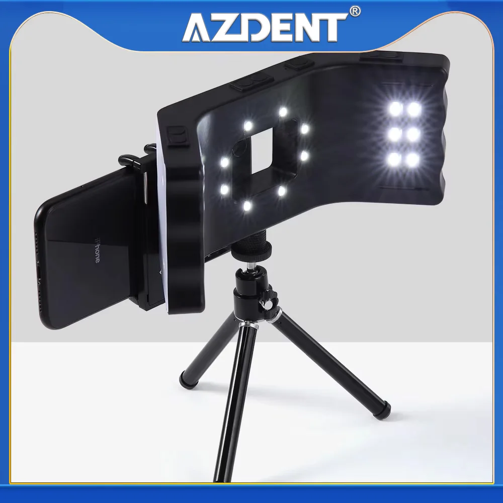Azdent-nuevo-en-fotograf-a-Oral-Dental-l-mpara-LED-luz-Oral-Dental-con ...
