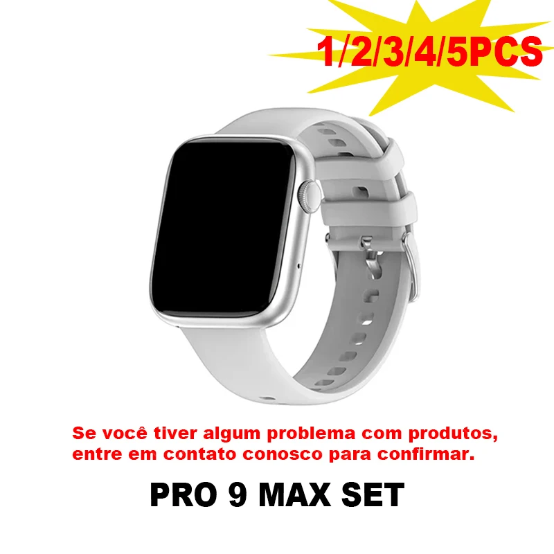 Pro-9-Max-Smart-Watch-Set-Headset-Box-terno-de-presente-para-homens-e ...