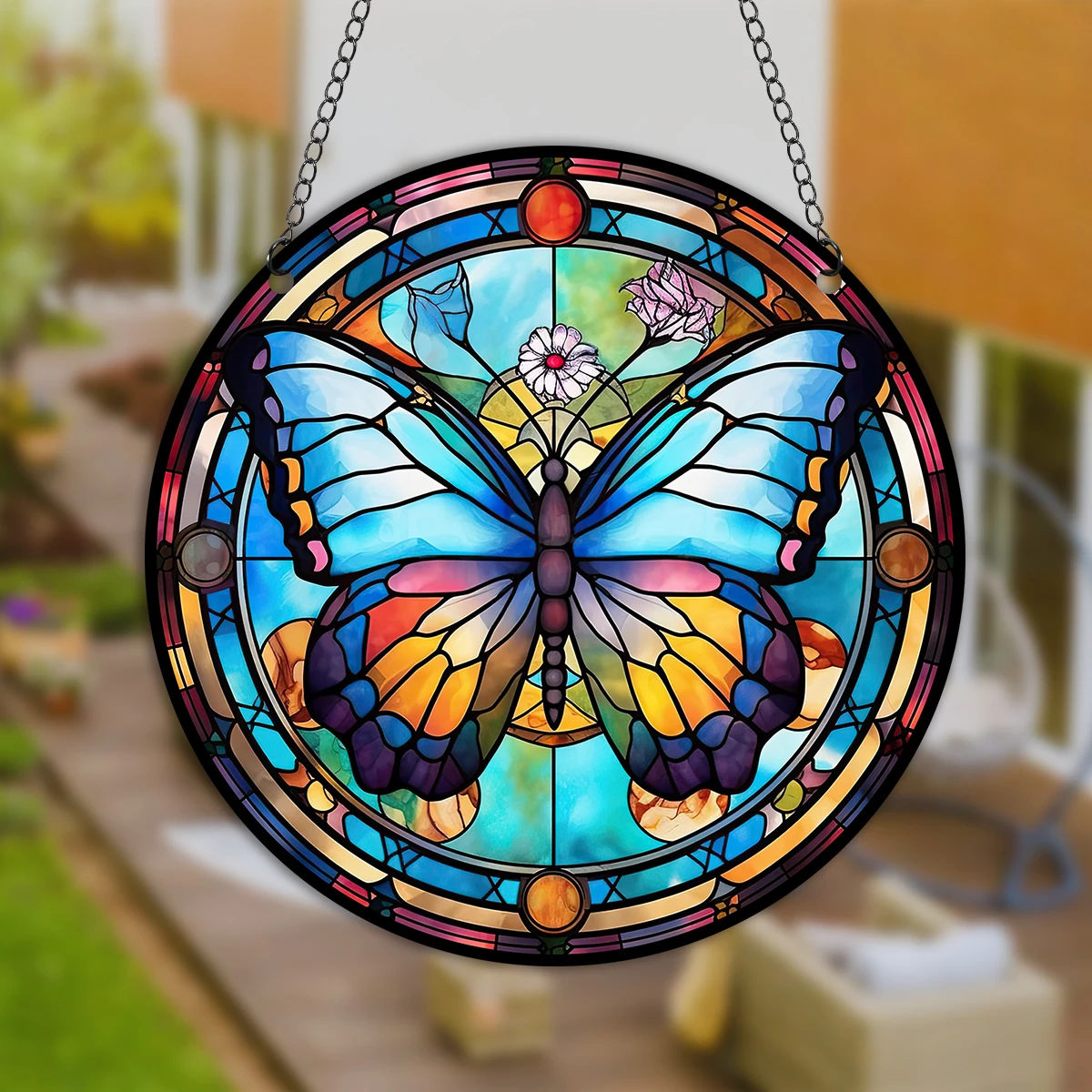 1pc-Butterfly-Stained-Window-Hangings-Suncather-For-Windows-Butterfly ...